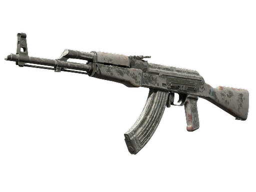 AK-47 | Camuflaje variado gris (Deplorable) | UUSKINS